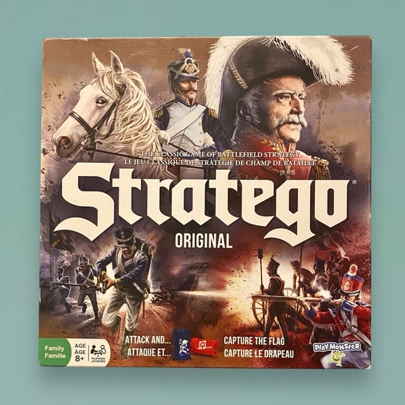 Playmonster | Games | New Stratego Original Strategy Board Game Open ...